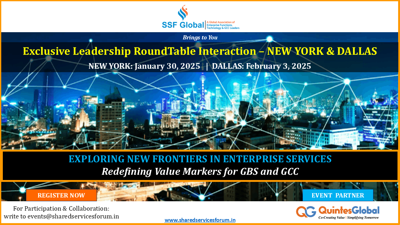 Exclusive Leadership RoundTable Interaction – NEW YORK & DALLAS